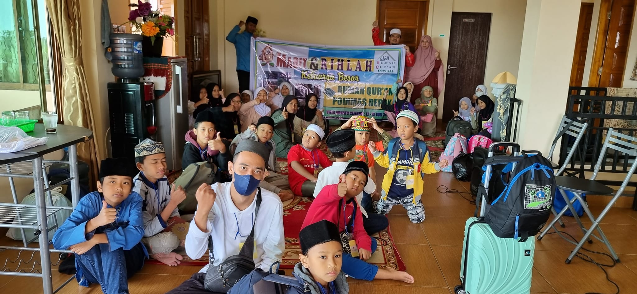 KEGIATAN MABIT dan REKREASI RUMAH QURAN POINMAS – LAGA